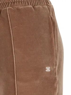 Celine Drawstring Casual Pants - Brown