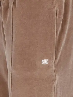 Celine Drawstring Casual Pants - Brown
