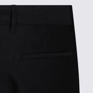 Amiri Virgin Wool Blend Ma Pants - Black