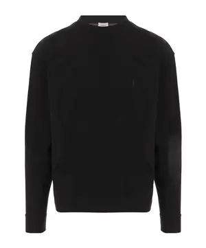 Saint Laurent Long Sleeve Sweatshirt - Black