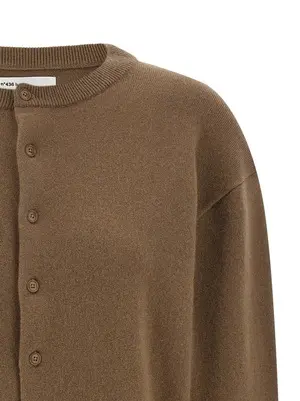 Extreme Cashmere Long-sleeve Cardigan