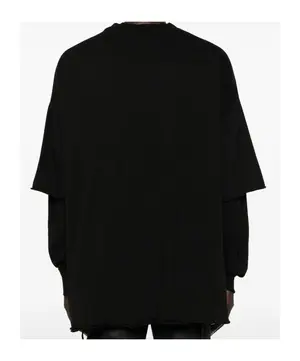 Rick Owens Layered-sleeve Oversized T-shirt