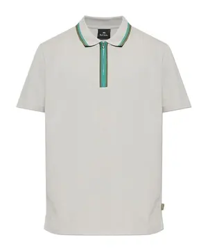 Paul Smith Zip Placket Polo Shirt