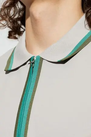 Paul Smith Zip Placket Polo Shirt