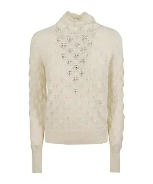 Ermanno Scervino Long-sleeved Sweater - Nude