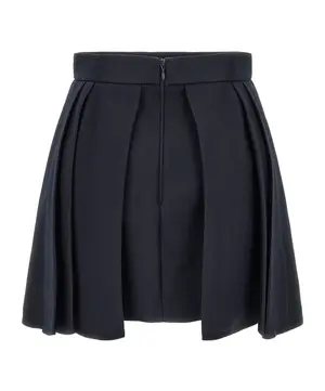 Elisabetta Franchi Cool Wool Miniskirt