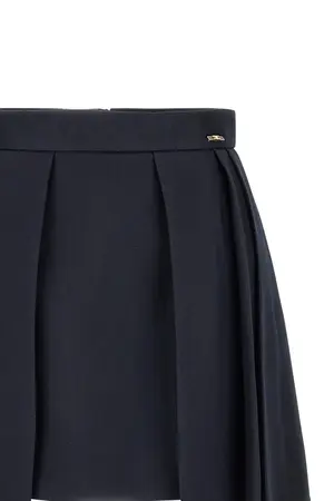 Elisabetta Franchi Cool Wool Miniskirt