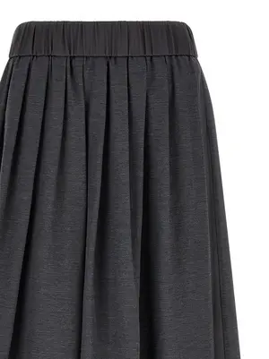 Peserico Pleated Midi Skirt