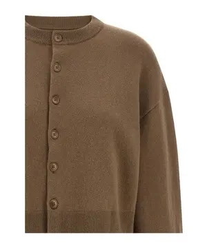 Extreme Cashmere Crew-neck Cardigan