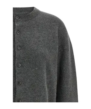 Extreme Cashmere Long-sleeve Cardigan