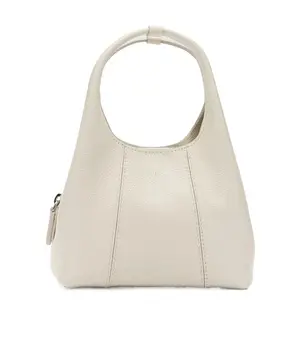 LE TANNEUR Top Handle Mini Tote Bag - Beige