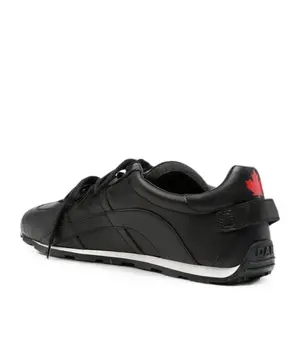 Dsquared2 Maple-leaf Leather Sneakers