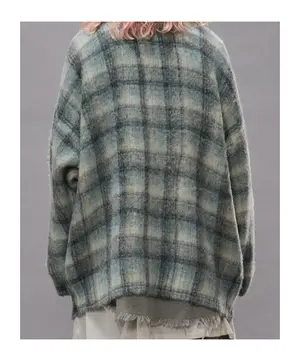 R13 Printed Oversized Cardigan