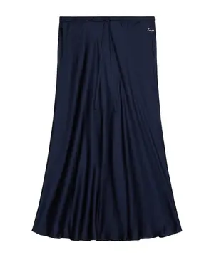 Kenzo Fluid Midi Skirt - Black