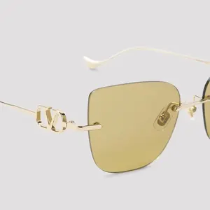 Valentino Garavani Logo Embellished Sunglasses