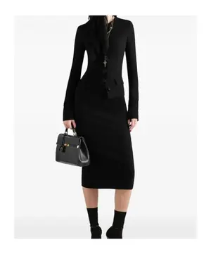 Dolce & Gabbana Crew Neck Long-sleeved Casual Jacket