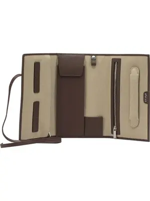 LE TANNEUR Wrap Jewelry Pouch
