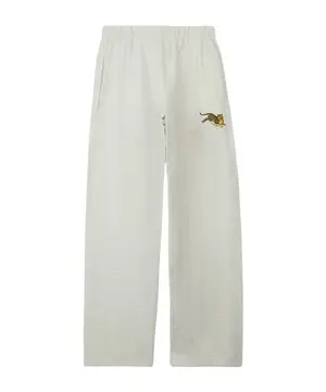 Kenzo Jumping Tiger' Straight Jogpants In Cotton - Light Gray