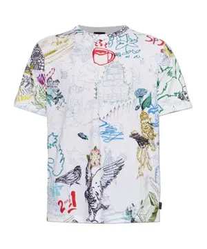 Paul Smith Sketch Print T-shirt