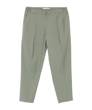 BRIGLIA 1949 Casual Trousers With Belt Loops - Gray
