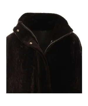 ARMA Paula High-neck Shearling Jacket