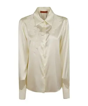 Ermanno Scervino Long-sleeved Shirt - Nude