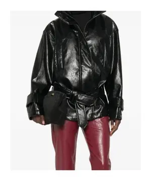 Federica Tosi Belted Zip-up Jacket
