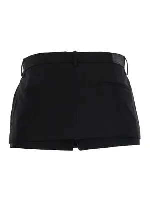 Acne Studios Pleated Wrap Skort