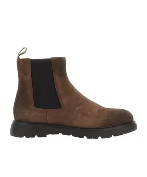 DOUCAL'S Round-toe Chelsea Boots - Brown