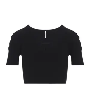 Wolford Seamless Short-sleeved Cropped T-shirt