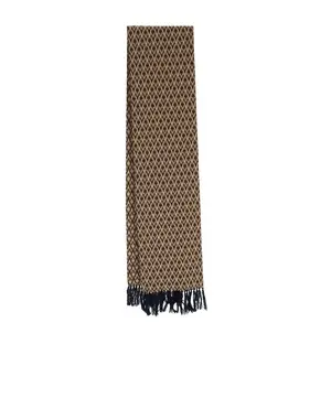 Valentino Garavani Toute La V Knitted Scarf - Brown