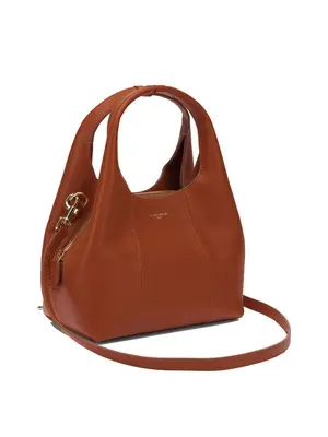 LE TANNEUR Curved Handle Tote Bag