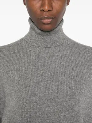 Brunello Cucinelli Roll Neck Sweater - Gray