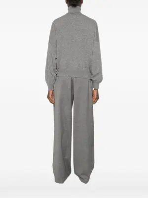 Brunello Cucinelli Roll Neck Sweater - Grey