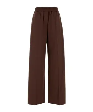 Brunello Cucinelli Elastic Waist Casual Pants - Red