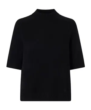 Loulou De Saison Turtleneck Knit Sweater - Black