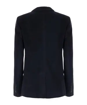 SEMICOUTURE Jacket In Corduroy With Collar And Long Sleeves