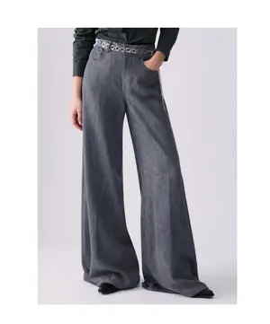 Liu Jo Flare Pants With Belt