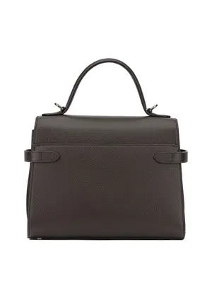 LE TANNEUR Structured Top Handle Shoulder Bag