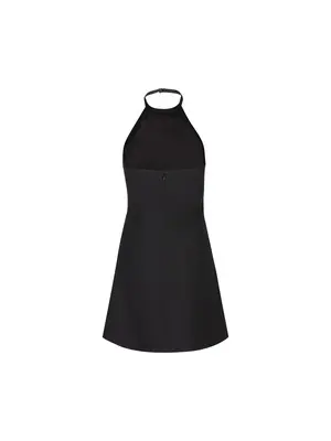 Valentino Garavani Bow Embellished Halterneck Dress