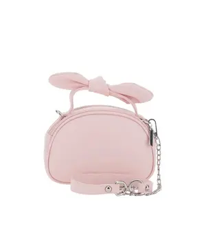 Monnalisa Crossbody Bag With Leather Handles