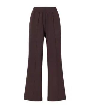 Varley Loose-fitting Double-knit Trousers - Black