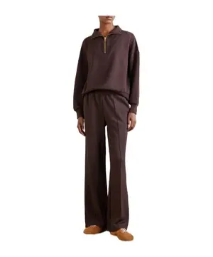 Varley Loose-fitting Double-knit Trousers