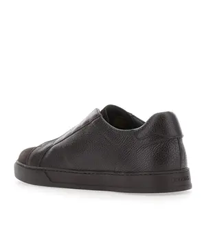 DOUCAL'S Spencer Slip-on Round Toe Sneakers - Brown