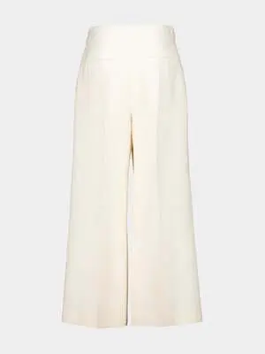 Valentino Garavani Pressed-crease Trousers