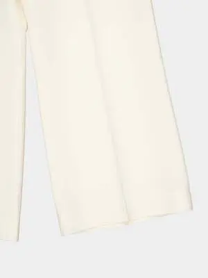 Valentino Garavani Pressed-crease Trousers