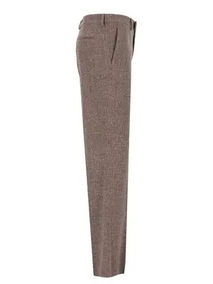 Valentino Garavani Pleated Straight Leg Pants