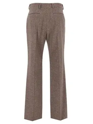 Valentino Garavani Pleated Straight Leg Pants
