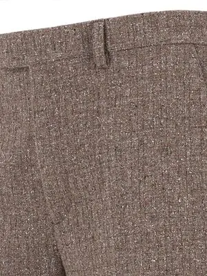 Valentino Garavani Pleated Straight Leg Pants