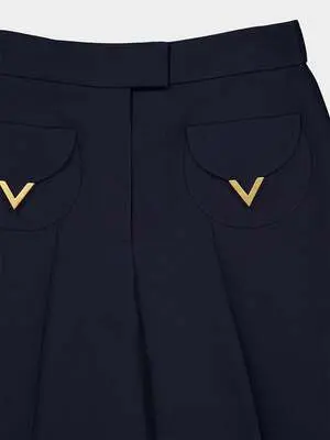 Valentino Garavani Vlogo Signature Turn-up Cuff Trousers